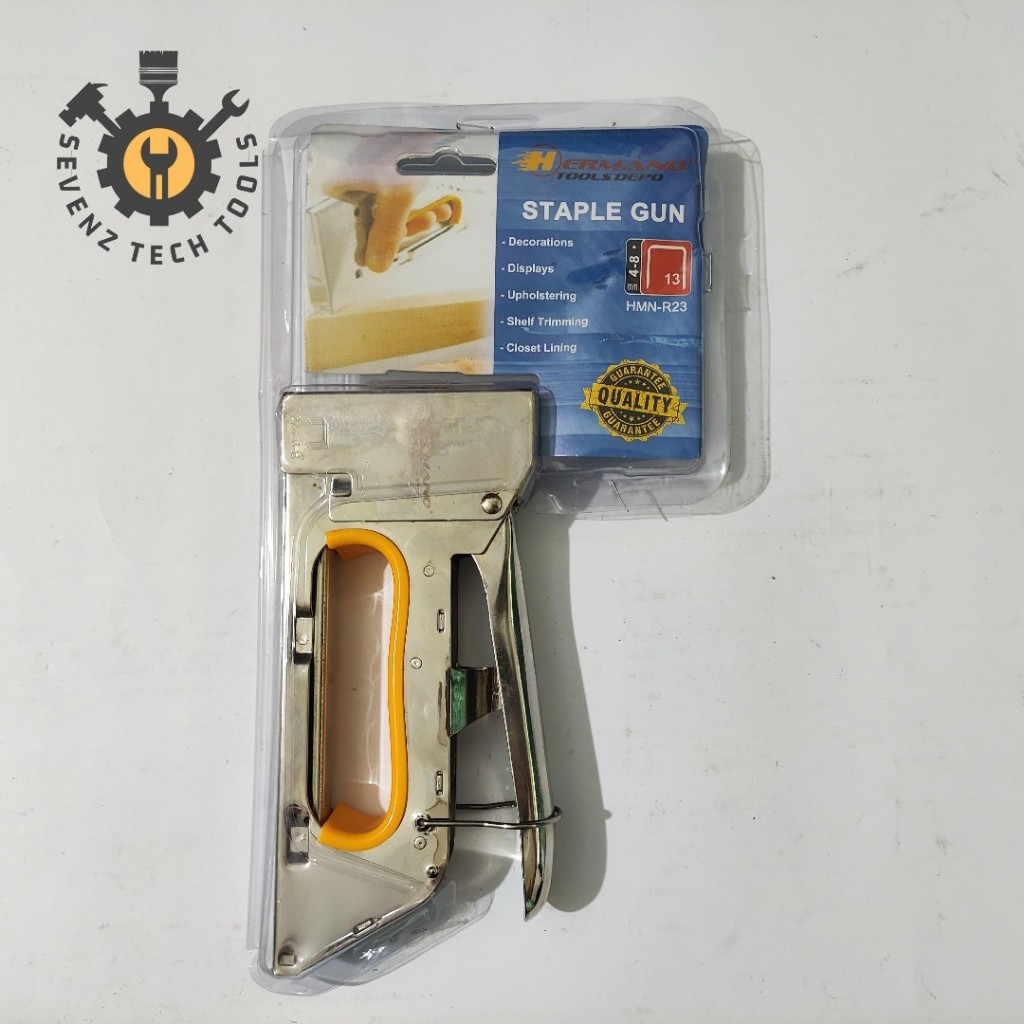 Jual HERMANO STAPLE GUN/GUN TACKER/GUN HEKTER/HEKTER STAPLE TEMBAK R23 ...