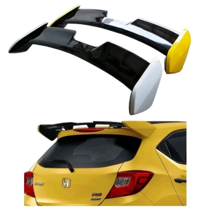 Jual Spoiler All New Brio Satya RS model Brio RS urbanite plastik ...