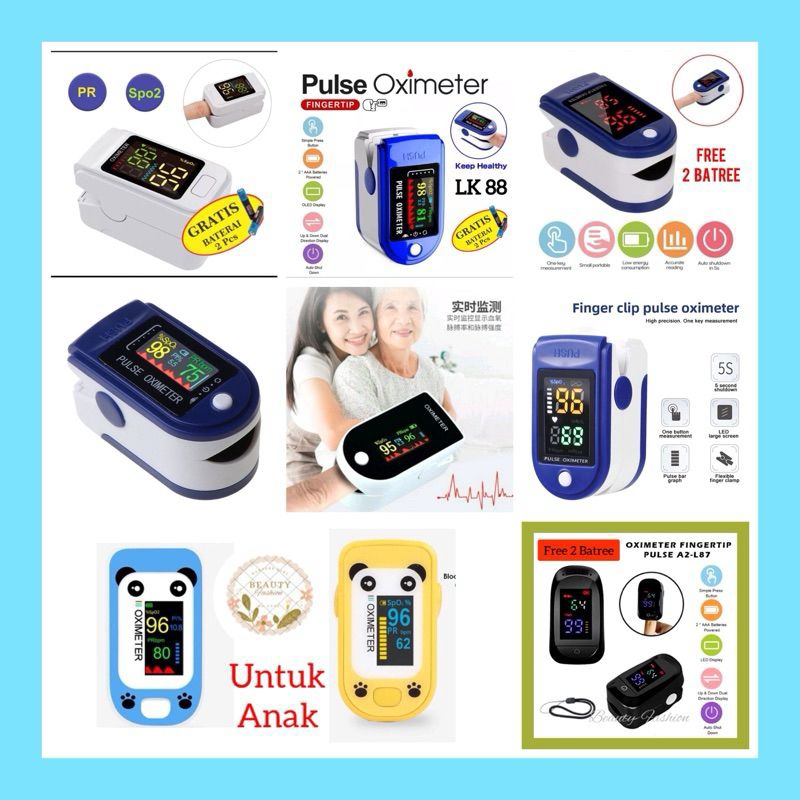Jual TERBAIK!!! ALAT SATURASI OKSIGEN BAYI/DEWASA/ PULSE OXYMETER/ CEK ...