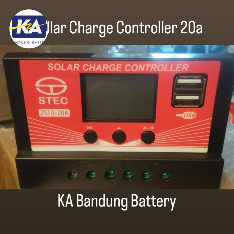 Jual Promo Solar charge charger controller kontroler pwm solar panel ...