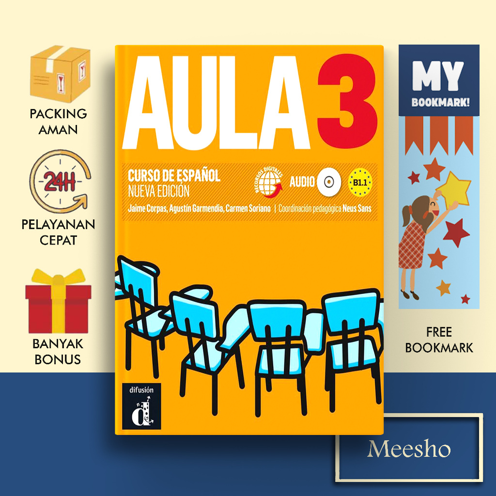 Jual Aula Nueva edición 3 Libro del alumno (English) | Shopee Indonesia