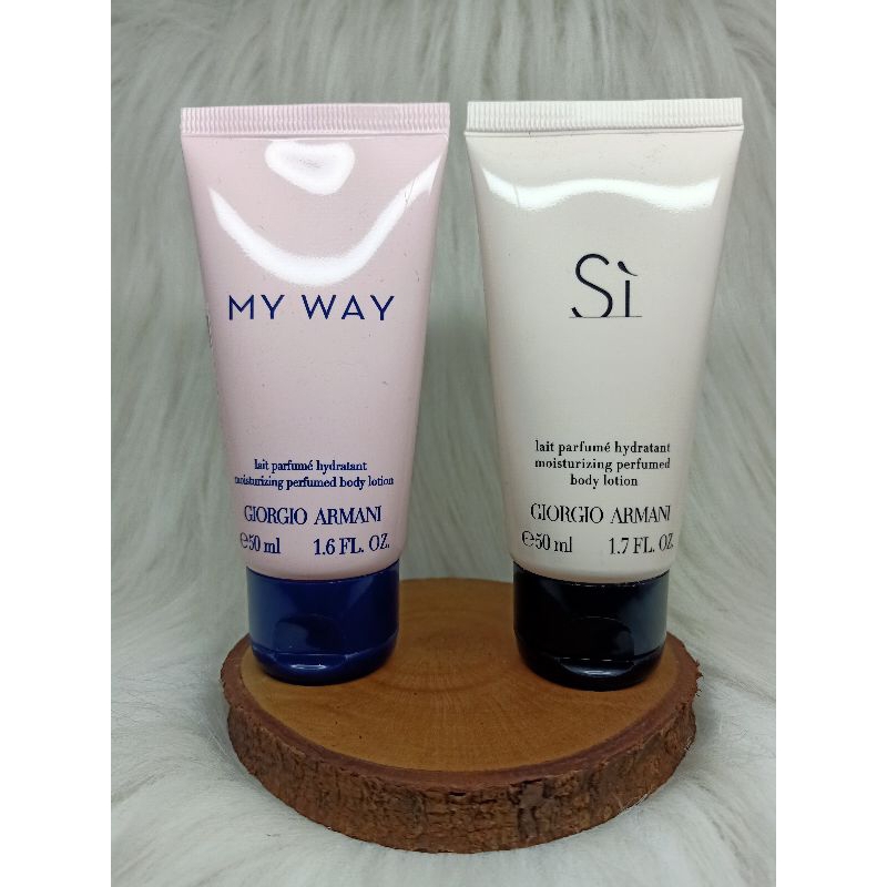 Jual GIORGIO ARMANI MY WAY / Si Moisturizing Perfumed Body Lotion 50ml ...
