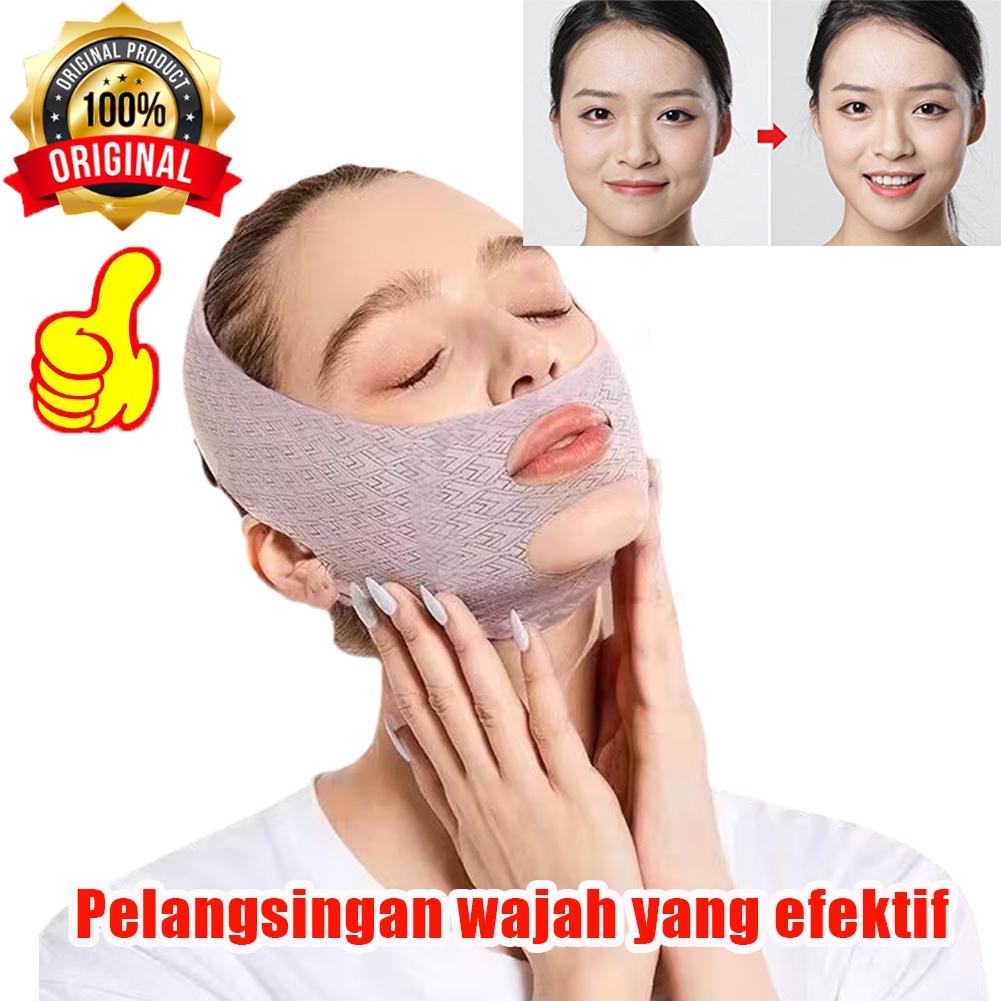 Jual Perban Pelangsing Wajah New Beauty Face Sculpting SleepMask V Line ...