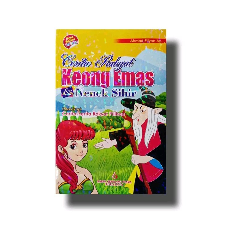 Jual Cerita rakyat keong emas full colour | Shopee Indonesia