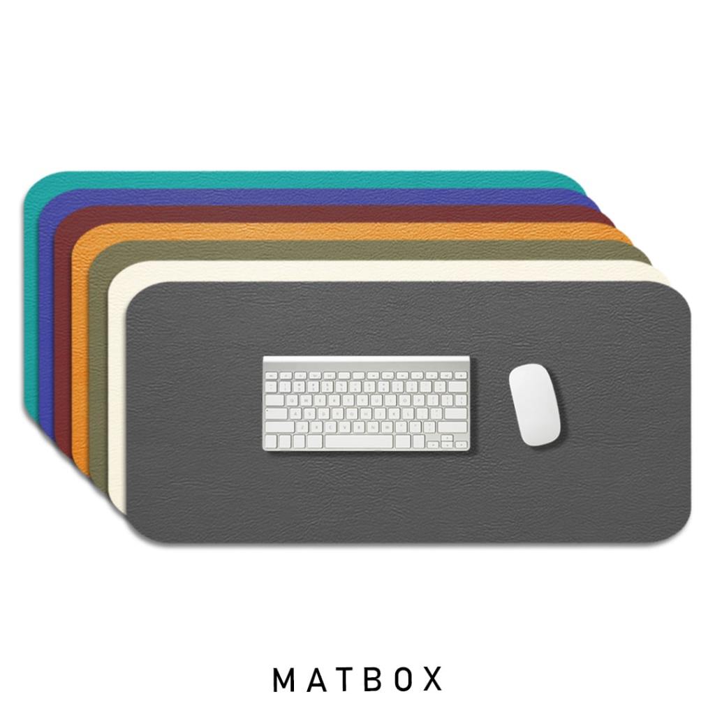 Jual MATBOX Deskmat/Mousepad PU Leather L/XL - MInimalist Office Desk Mat | Shopee Indonesia