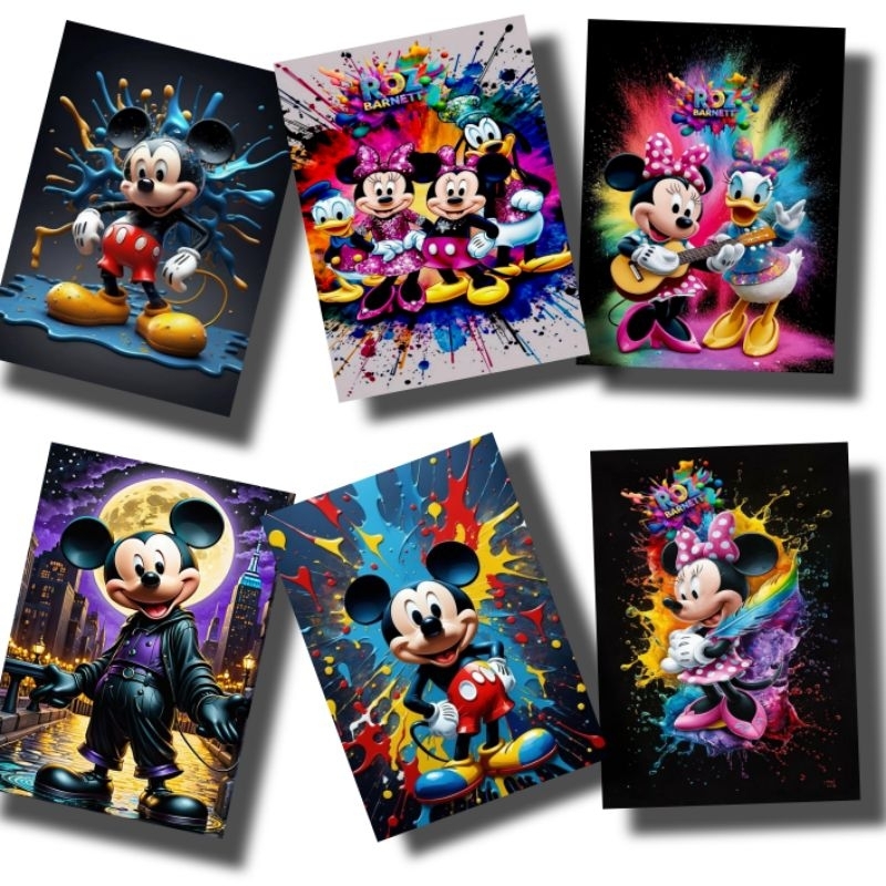 Jual Poster Dinding Mickey n Minnie Mouse Ukuran A3+. | Shopee Indonesia