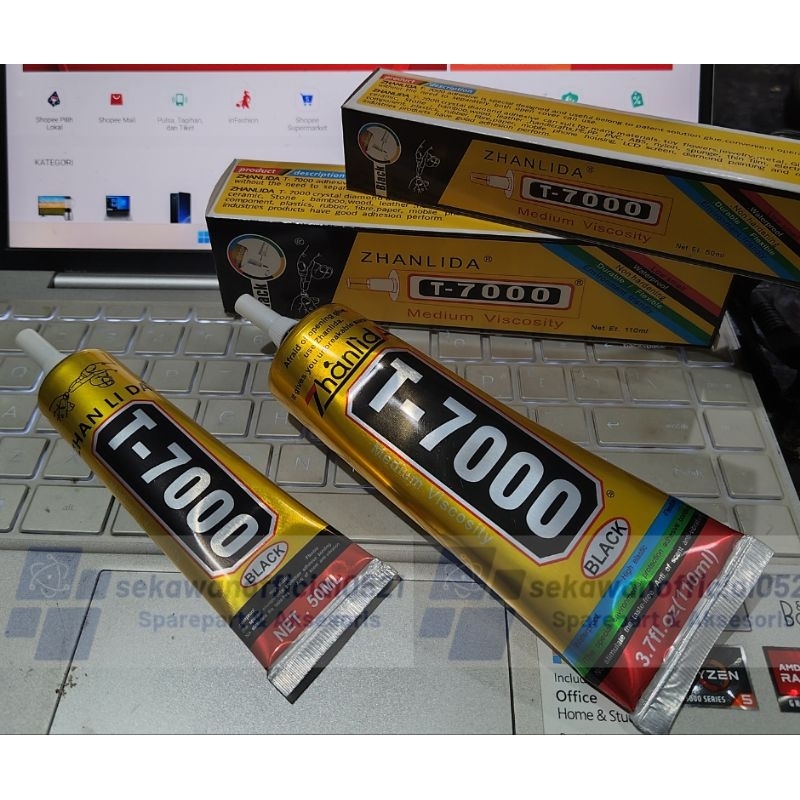 Jual Lem T7000 LCD Touchreen T-7000 Warna Hitam 15ml & 50ml & 110ml 𝐎𝐫𝐢𝐠𝐢𝐧𝐚𝐥 ZHANLIDA | Shopee ...