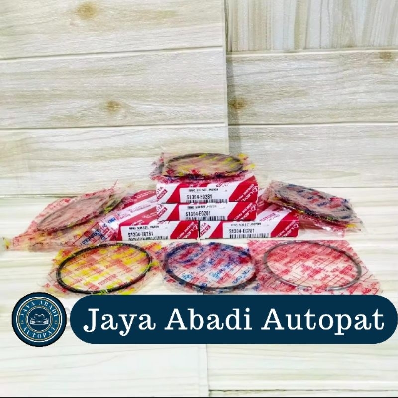 Jual RING PISTON,RING SEHER TOYOTA DYNA 130HT HT130 HINO DUTRO 1SET STD STANDARD TIPE ASLI ...
