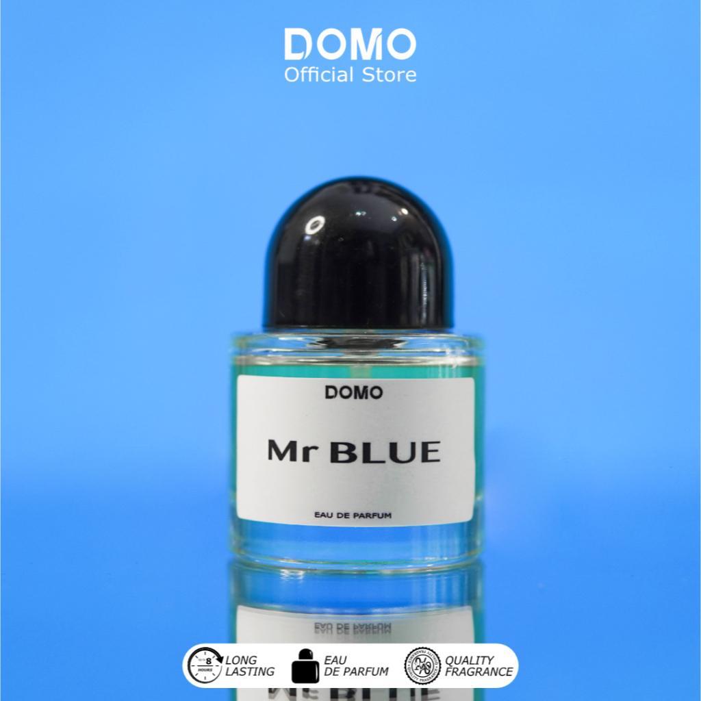 Jual DOMO PARFUM | Mr Blue Eau De Parfum 30ml - Parfum Cowok Wangi ...