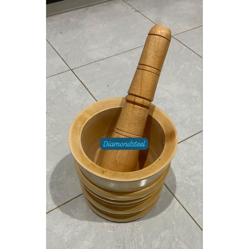 Jual LUMPANG KAYU MURAH / LUMPANG KAYU TRADISIONAL / TUMBUK KAYU / ALAT ...
