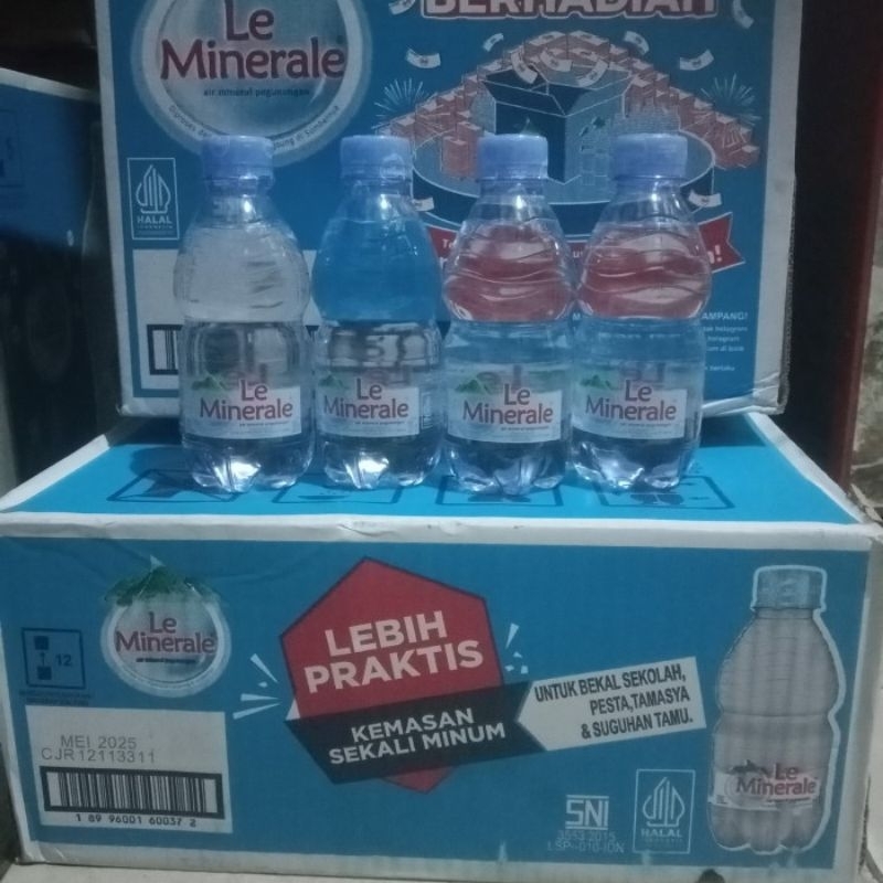Jual Le Minerale 330 ml Dus isi 24 Botol | Shopee Indonesia
