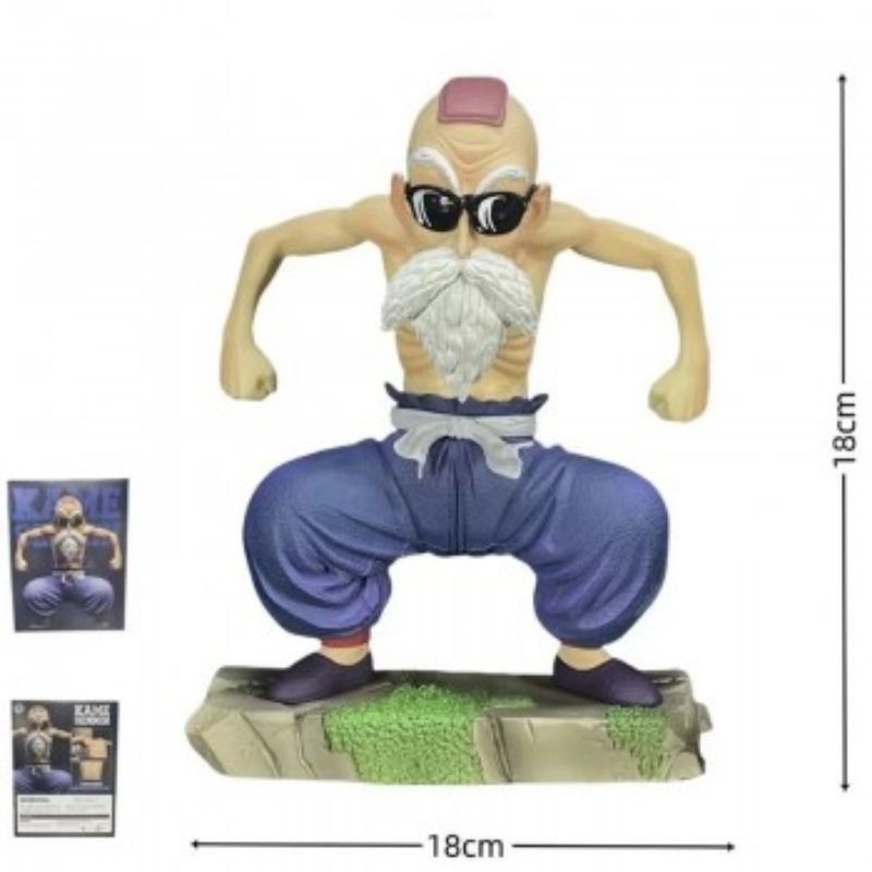 Jual ACTION FIGURE DRAGON BALL Z MASTER ROSHI 18 CM | Shopee Indonesia