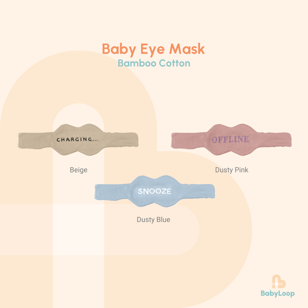 Jual Penutup Mata Bayi Bordir Lucu - Baby Eye Mask - Baby Loop | Shopee ...