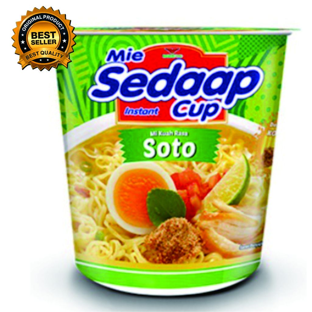 Jual MIE SEDAP SEDAAP CUP SOTO / Sedaap Mie Cup Soto 81gr | Shopee ...