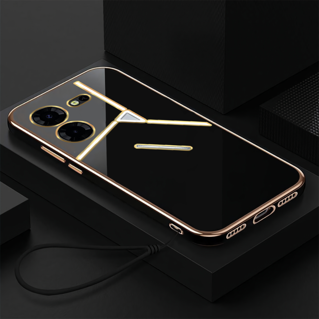 Jual Softcase Tecno Pova 5 / 5 Pro Case Luxury Plating Premium Casing ...