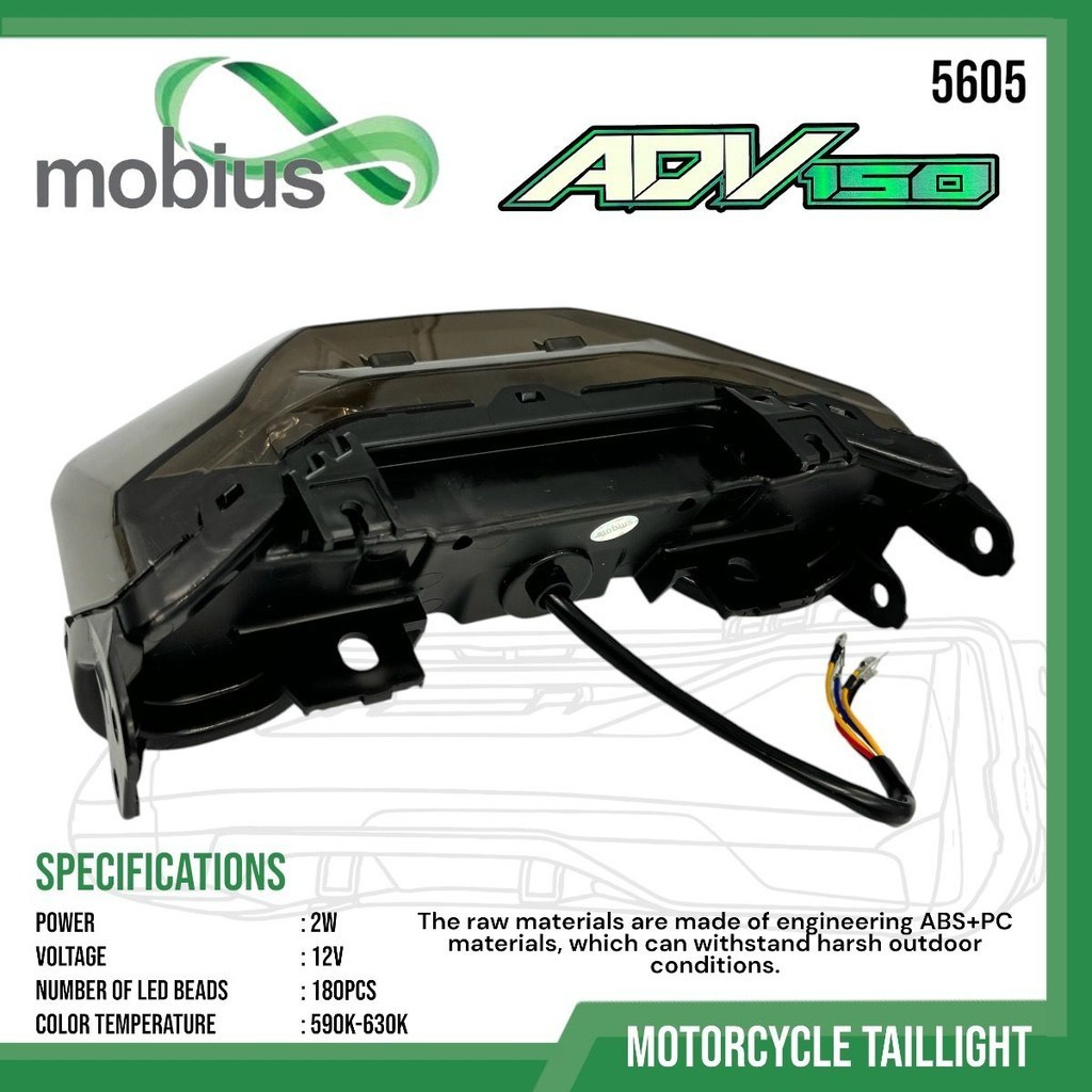 Jual LAMPU STOP STOPLAMP LED 3IN1 RUNNING PNP HONDA ADV 150 ADV 160 ...
