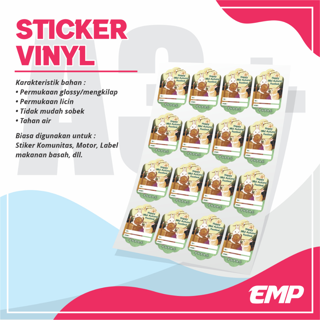 Jual Cetak Stiker Vinyl / Cetak Stiker Label Kemasan/Print & Cut Vinyl ... Jual Cetak Stiker Vinyl / Cetak Stiker Label Kemasan/Print & Cut Vinyl ...