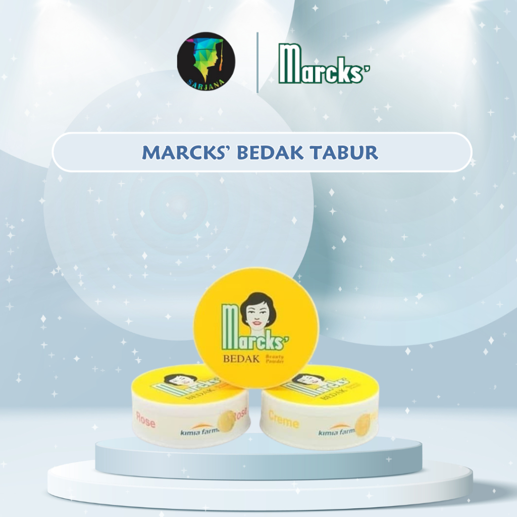 Jual MARCKS Bedak Tabur 40gr | Shopee Indonesia