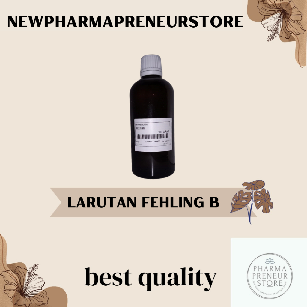 Jual Larutan Fehling B Best Quality 25 ML DAN 100 ML | Shopee Indonesia