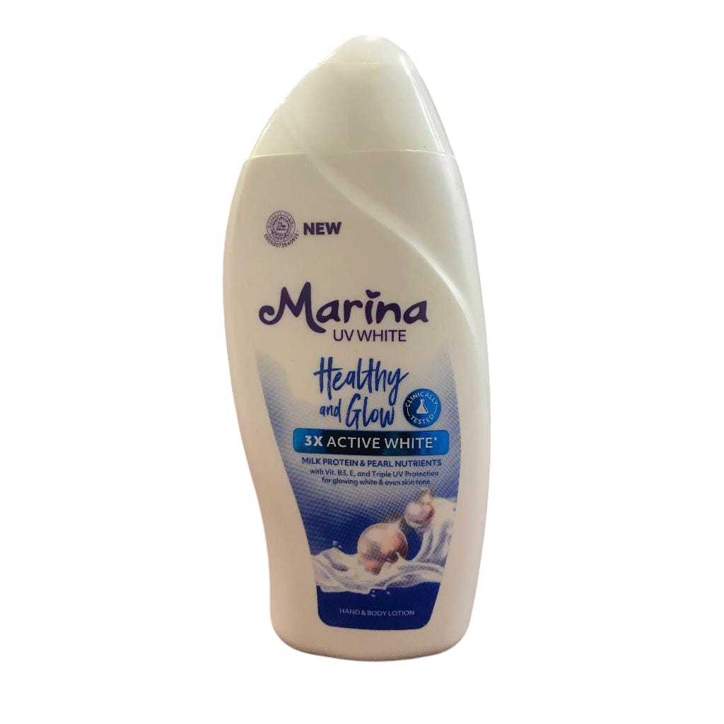 Jual Marina UV White Hand & Body Lotion Healthy and Glow 92ml | Shopee ...