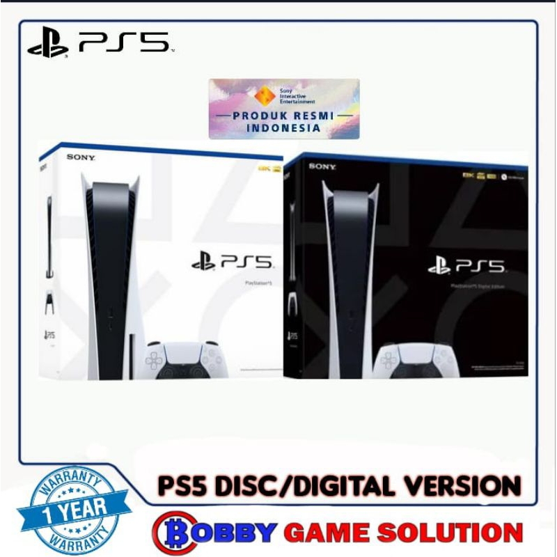 Jual Ps5 Playstation 5 Ps 5 Slim Disc/Digital Version BNIB | Shopee Indonesia