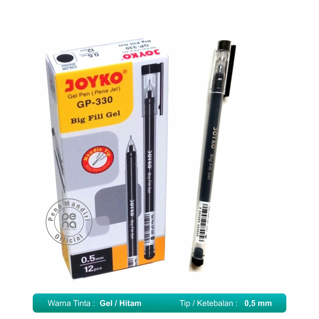 Jual Pulpen Big fill gel JOYKO GP-330 - Pulpen Joyko GP-330 | Shopee ...