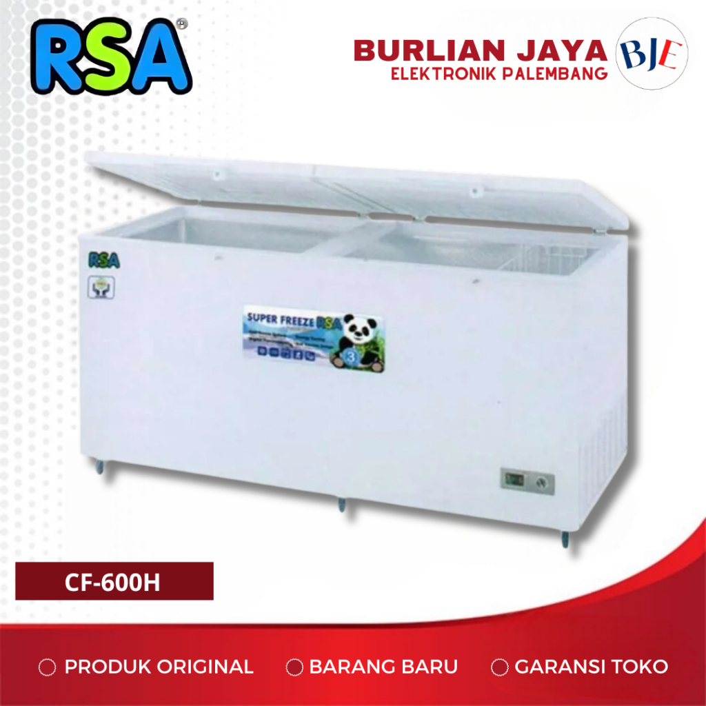Jual CHEST FREEZER RSA CF600H KULKAS FREEZER / CHEST FREEZER PALEMBANG ...