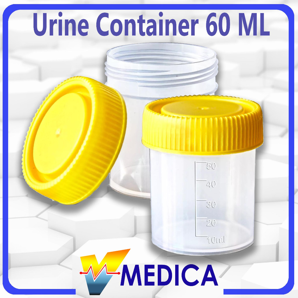 Jual Urine Container Non Steril 60ML / Pot Urin Container ONEMED ...