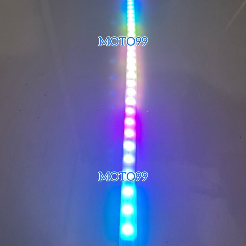 Jual Lampu LED Strip Flexible RGB 60cm running Lampu LED Flexible 5050 ...