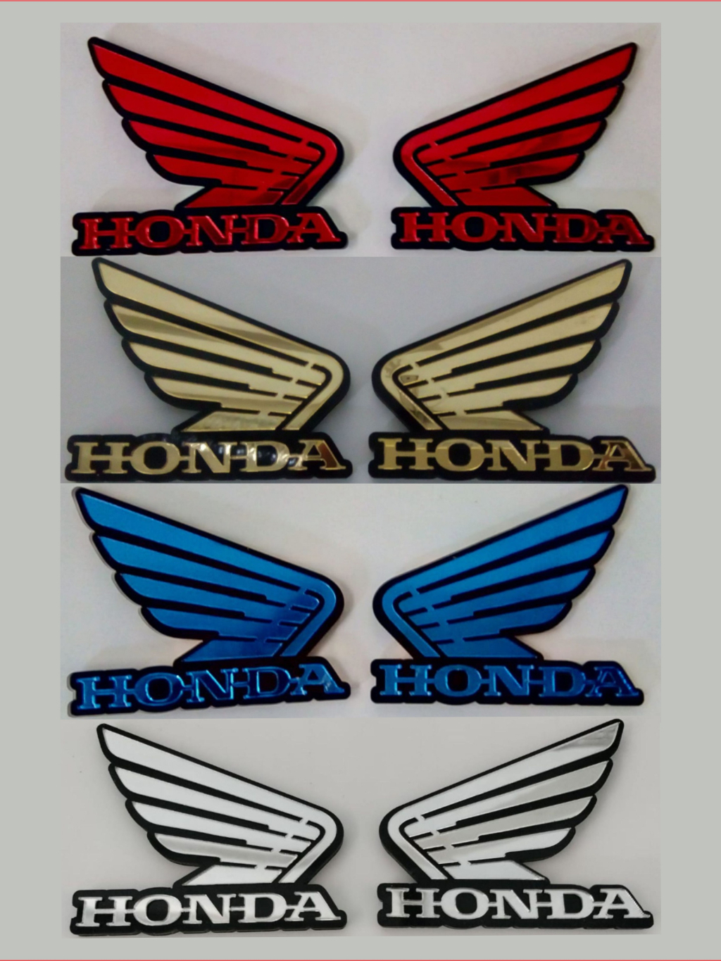 Jual Emblem Logo Sayap Wing Timbul Motor 3D Akrilik Variasi bukan ...