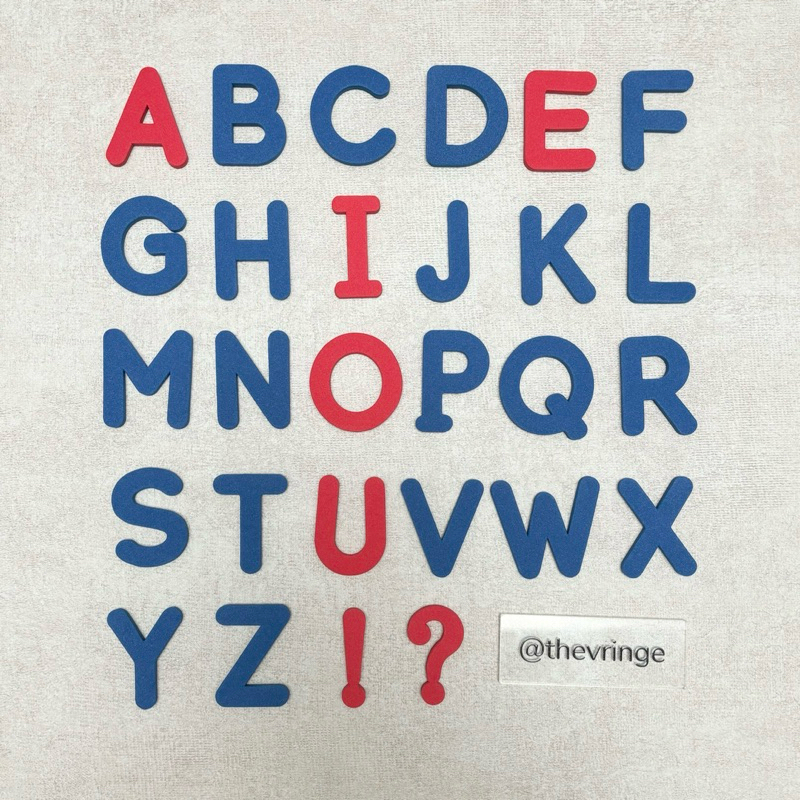 Jual Huruf Magnet Besar Kecil Angka Alphabet Alfabet | Shopee Indonesia