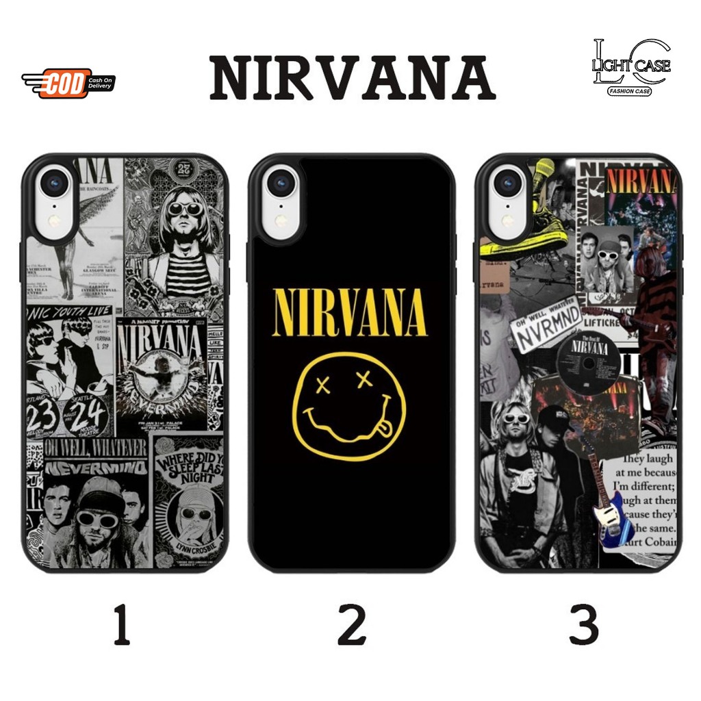 Jual LIGHT CASE NIRVANA KURT COBAIN - CASE GLOSSY PREMIUM CASE FASHION ...