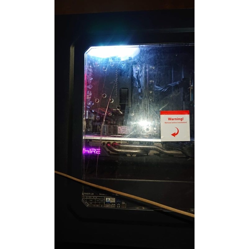 Jual Case PC Armaggeddon T1G Pro Bekas Glass Front and side | Shopee ...
