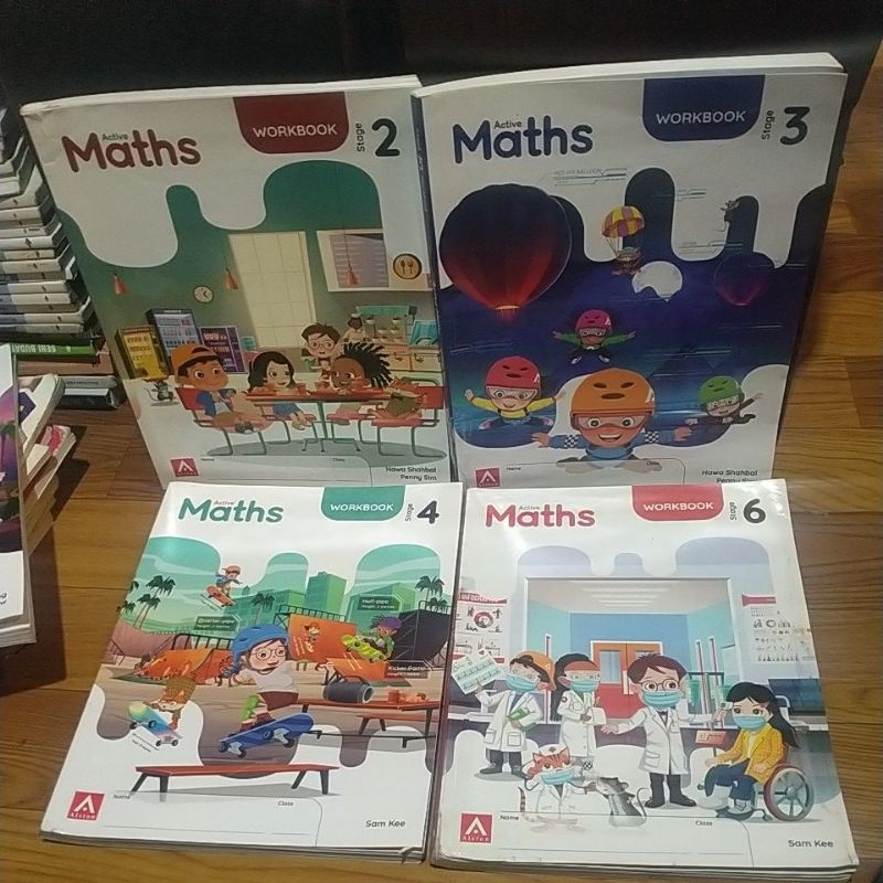 Jual BUKU ACTIVE MATHS WORKBOOK STAGE 2,3,4,6 | Shopee Indonesia
