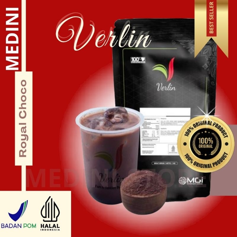 Jual Verlin Powder (ROYAL CHOCOLATE) Minuman Bubuk Instan Premium ...