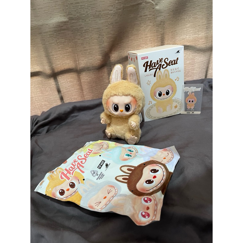 Jual (Ready Opened) Official Original Labubu Have A Seat Pop Mart ...
