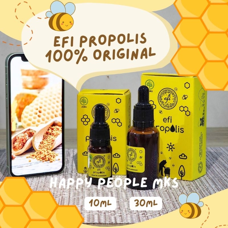Jual Efi Propolis 100% Original Propolis Non Alkohol Prof Felix ...