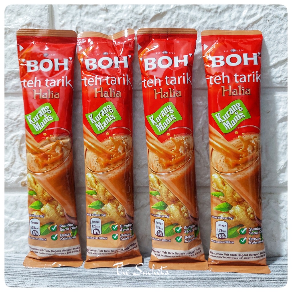 Jual BOH Teh Tarik Halia Less Sugar Sachet | Shopee Indonesia