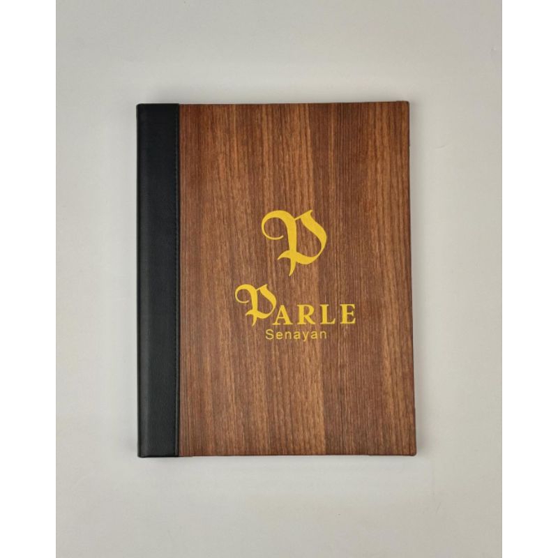 Jual Buku Menu Restoran Cover Buku Menu Kulit Logo Embos Isi Plastik 10 ...