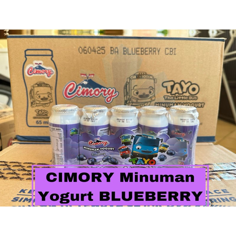 Jual CIMORY Yogurt Kids BLUEBERRY DAN STRAWBERRY 65ml | Shopee Indonesia