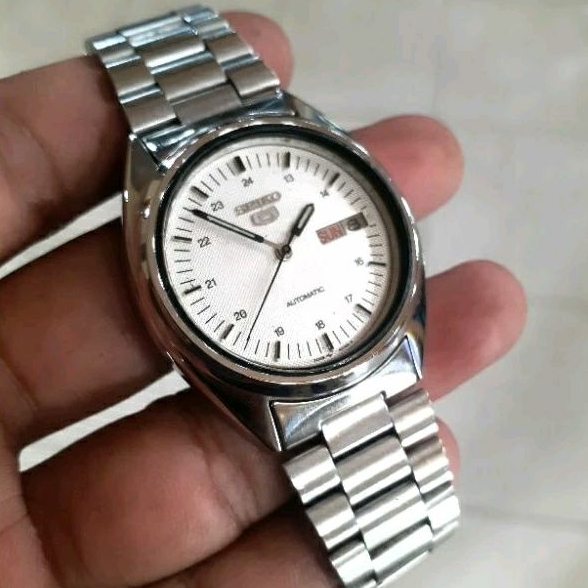 Jual JAM SEIKO 5 CAL-7009A ISTIMEWA.MILITARY DIAL.(second,vintage,kuno ...