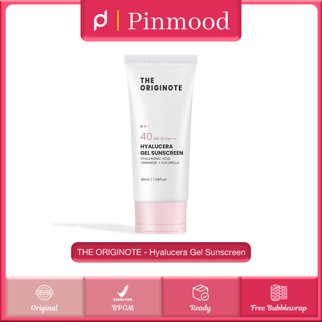 Jual THE ORIGINOTE - HYALUCERA GEL SUNSCREEN SPF 40 PA+++ ( 30 ml ...