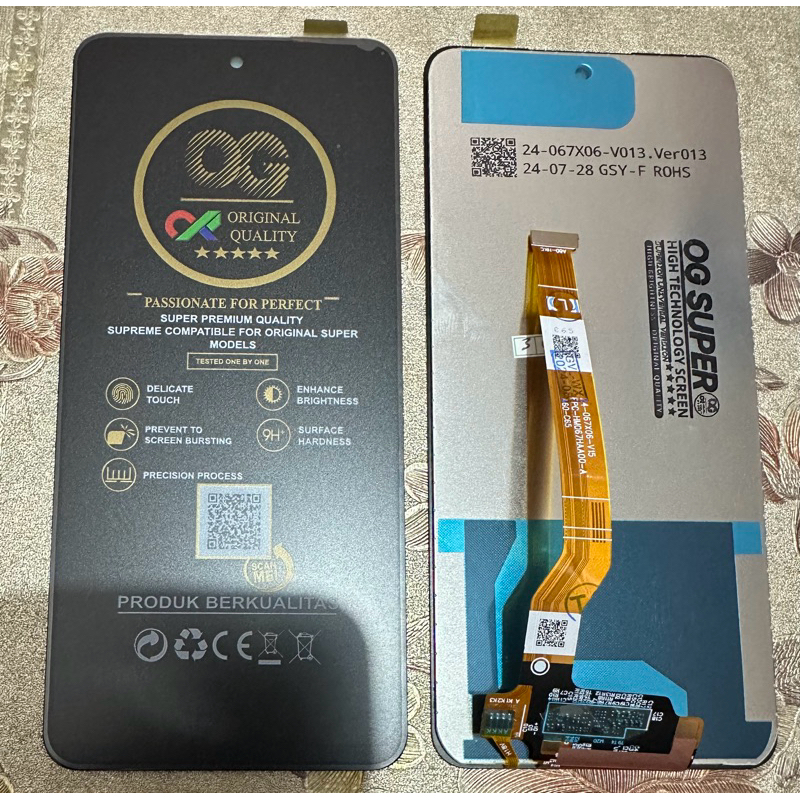 Jual lcd touchscreen Realme C65 4G/5G/N65 5G original OG super | Shopee ...