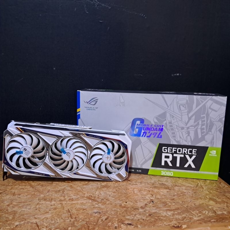 Jual ASUS STRIX 3080 GUNDAM 10G OC WHITE ROG 10G RTX 3080 GDDR6X ...