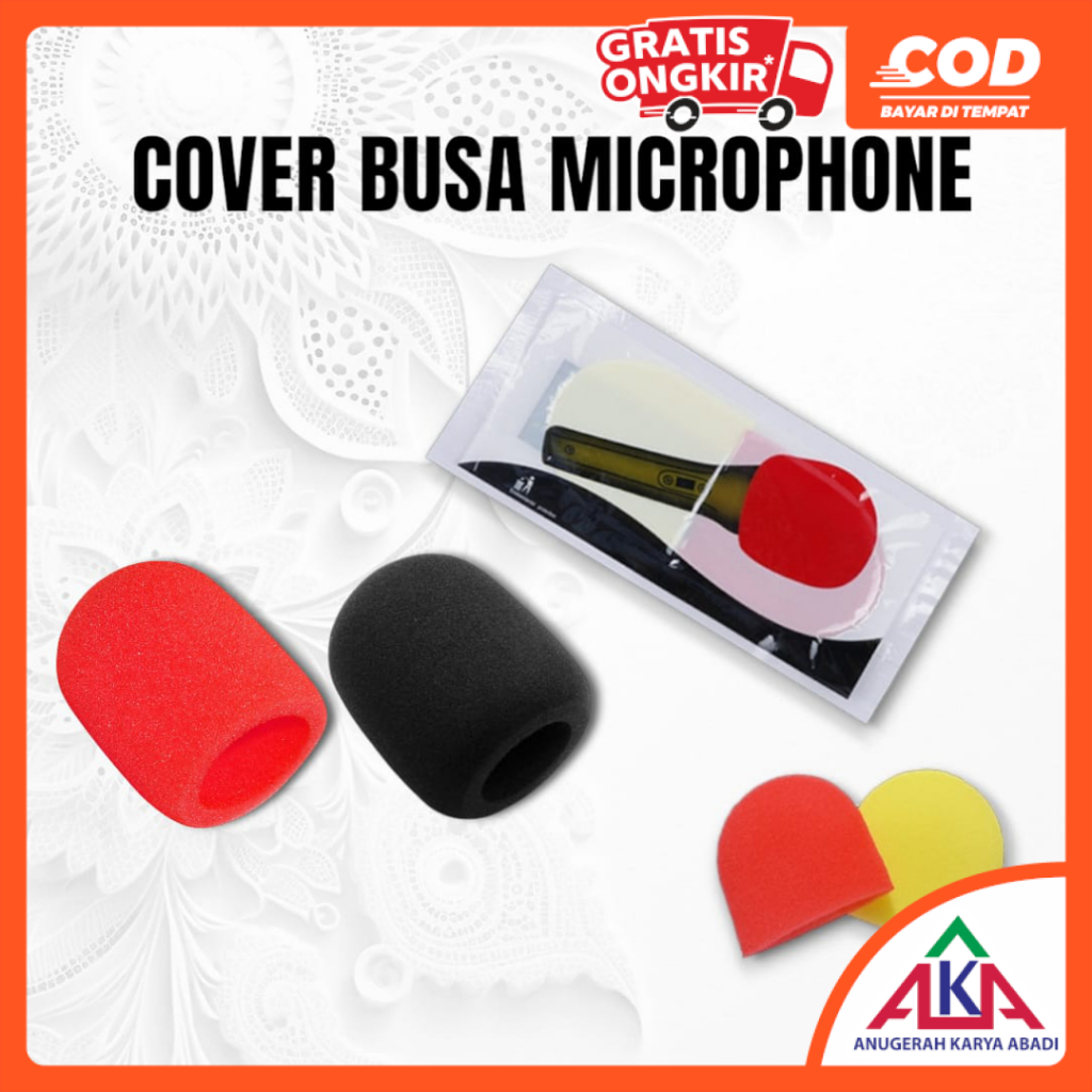 Jual Busa Cover Mic / Busa Microphone Tebal / Spon Mic / Sarung Mic ...