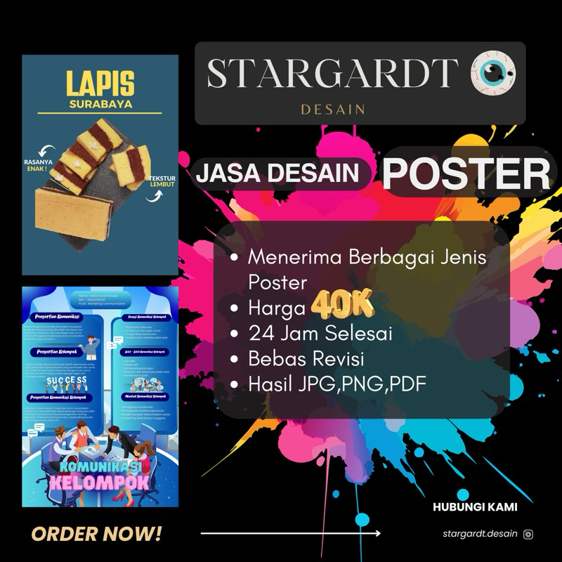 Jual JASA DESAIN GRAFIS, DESAIN POSTER, BERBAGAI JENIS POSTER | Shopee ...