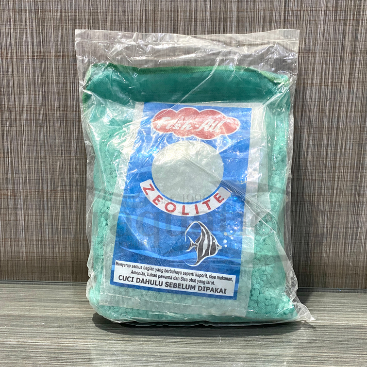 Jual FISH-ALL ZEOLITE 1.5KG TERMASUK WARING JARING HIJAU ZEOLIT ZIOLIT ...