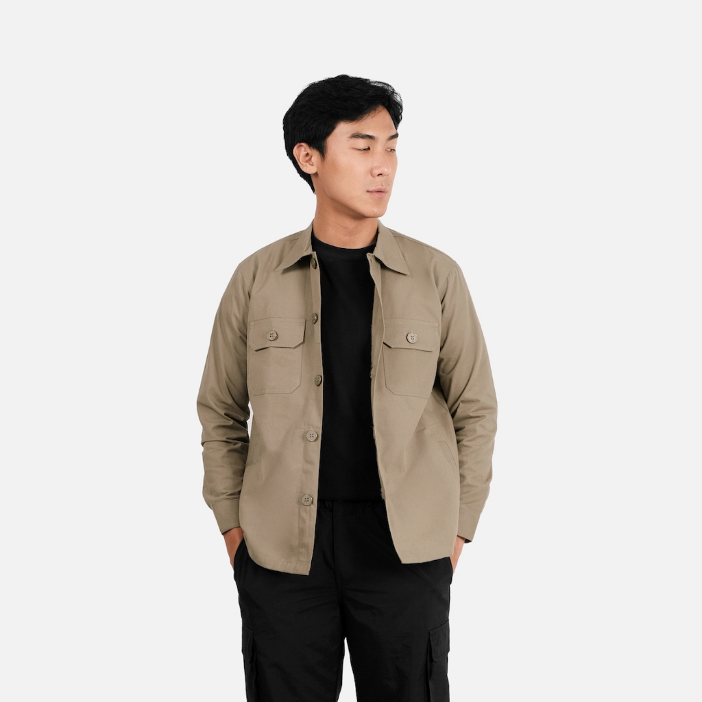 Jual Cottongo Trucker Canvas Jacket Pria Wellder | Shopee Indonesia