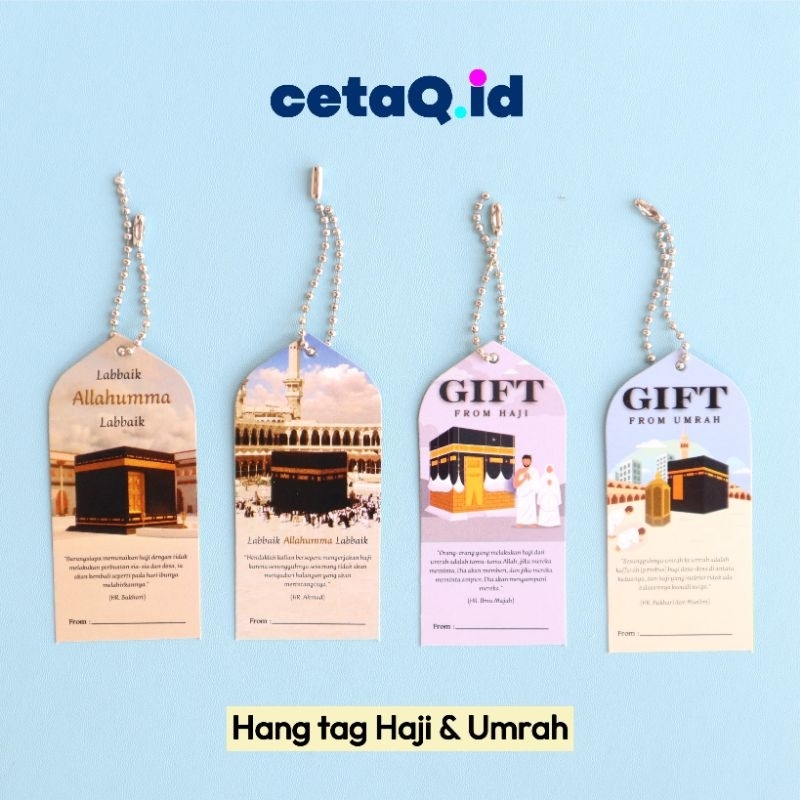 Jual Hang Tag Haji Umrah / Souvenir Hajj Umroh / Handtag Tasyakuran ...