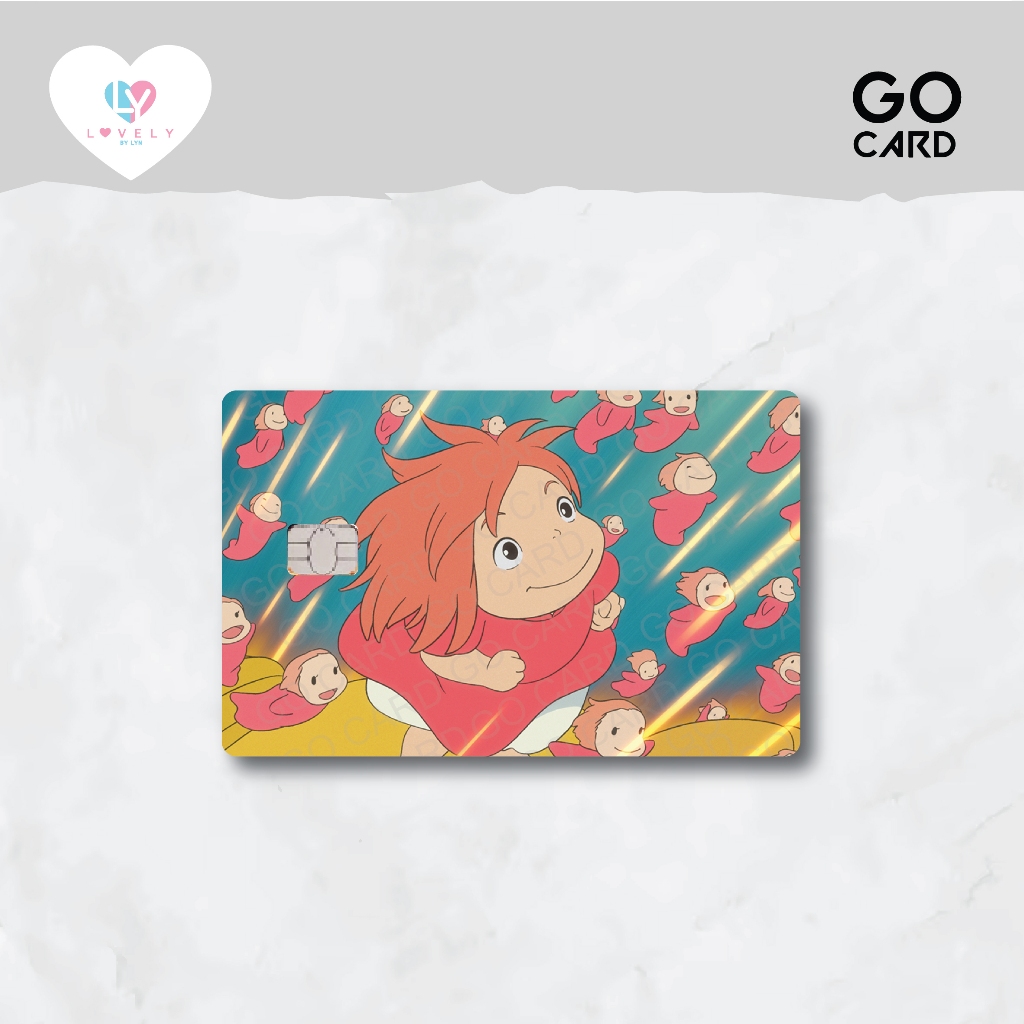 Jual Sticker Kartu ATM Ponyo Hologram Emoney Flazz Sticker | Shopee ...